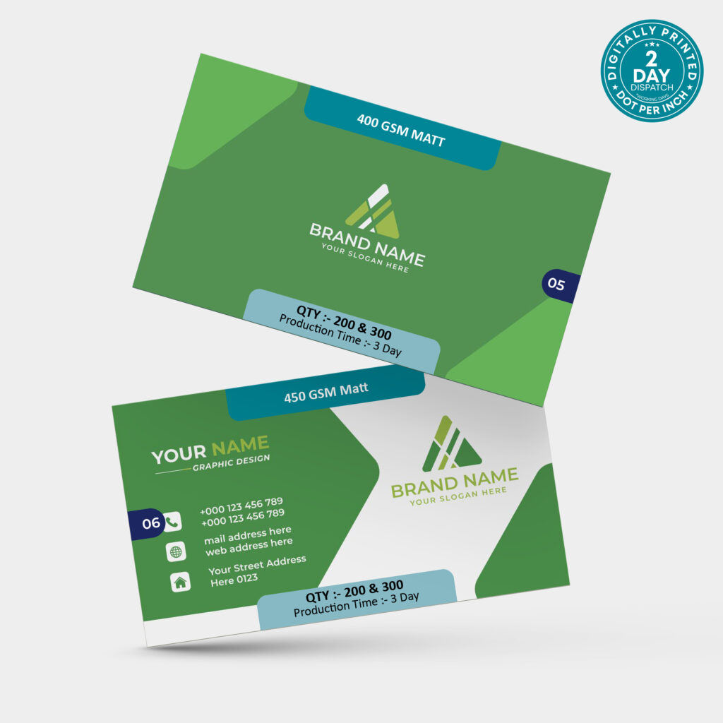 400 GSM Matt Card - Crystal Print