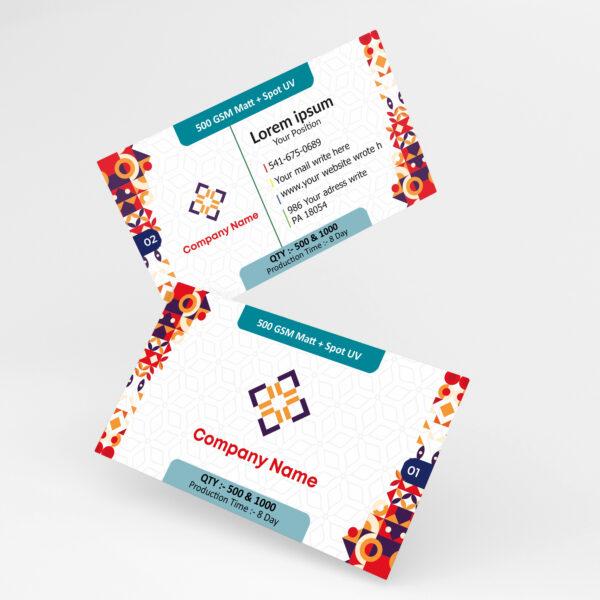 500 GSM Matt Card - Crystal Print