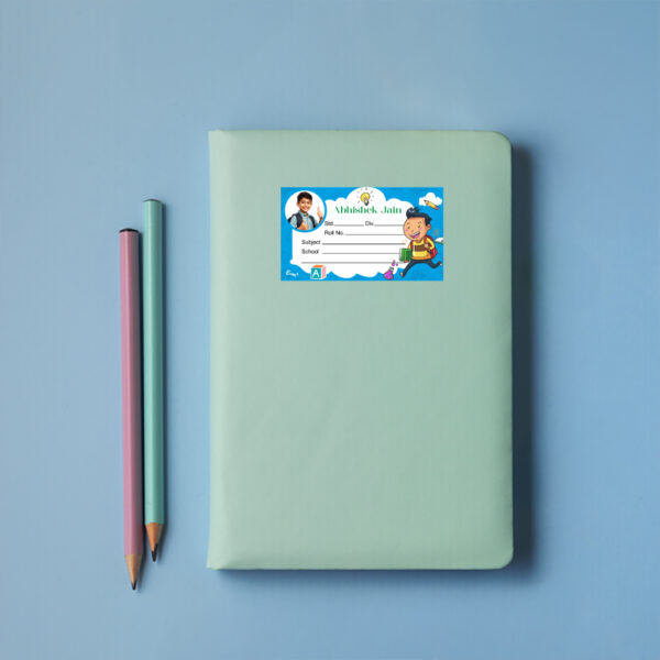 School Notebook Labels – Crystal Print